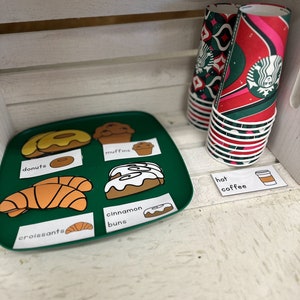 Coffee Shop Dramatic Play Center: Printable Cafe Pretend Play (PDF) - Etsy