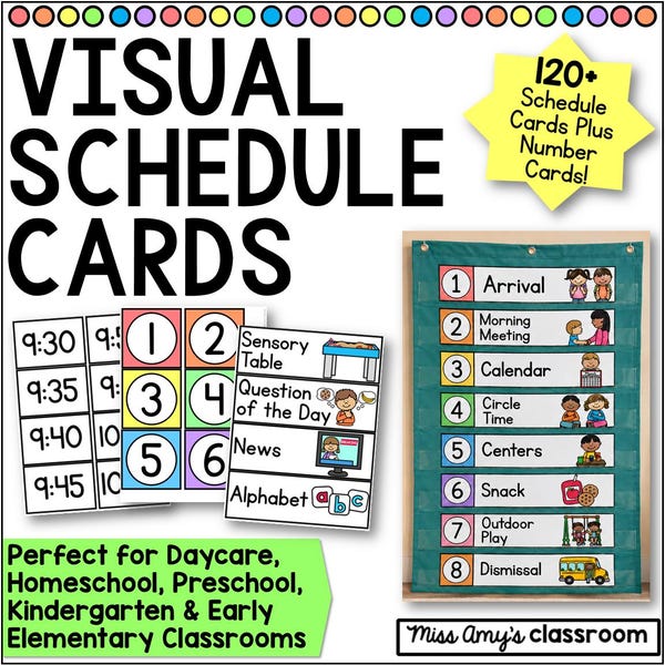 Kids Magnet Schedule - Etsy