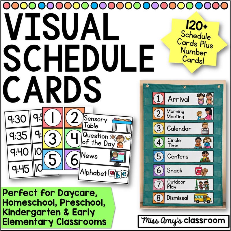 Kids Magnet Schedule - Etsy