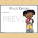 Editable Center Signs With Learning Objectives and Images | Preschool ...