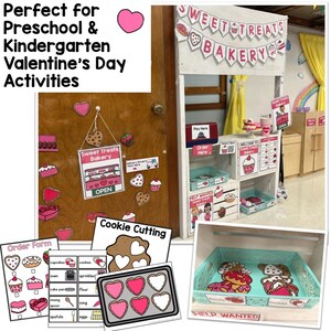 Sweet Treats Bakery: Valentine's Day Bakery Pretend Play Printables ...