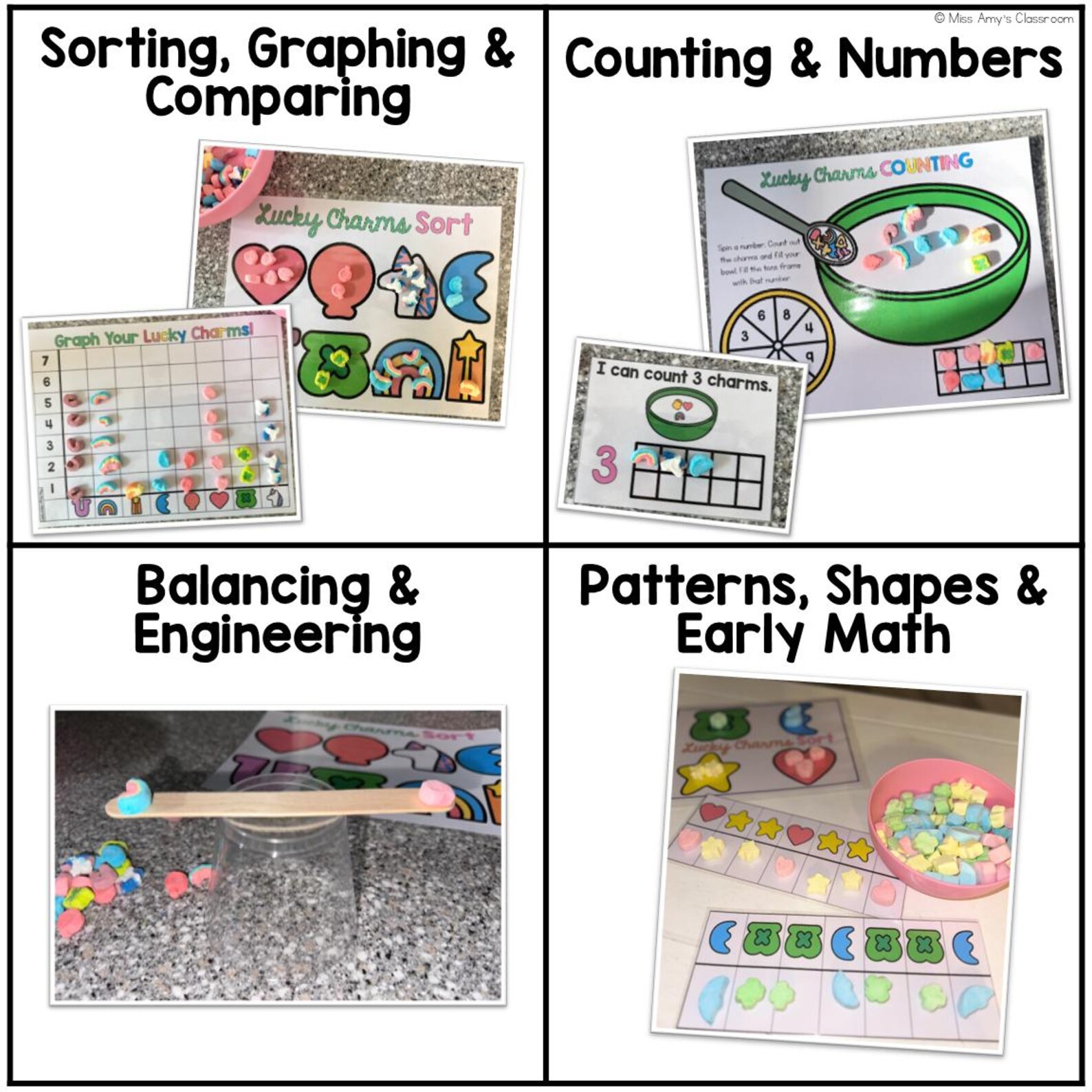 Lucky Charms STEM Activity Pack: St. Patrick's Day Printables (PDF) - Etsy