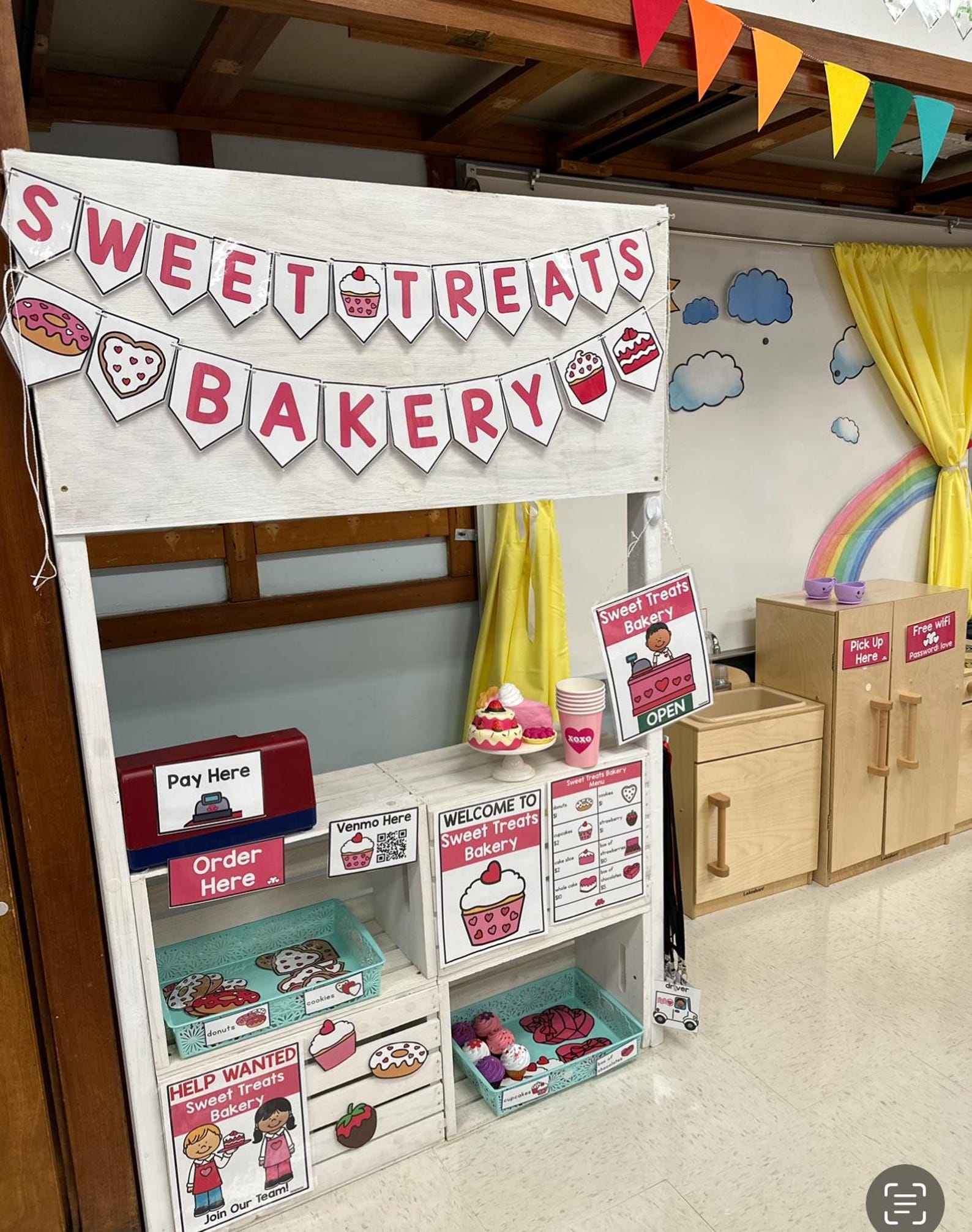 Sweet Treats Bakery: Valentine's Day Bakery Pretend Play Printables ...