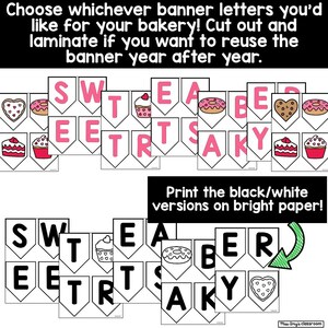 Sweet Treats Bakery: Valentine's Day Pretend Play Printables (PDF) - Etsy