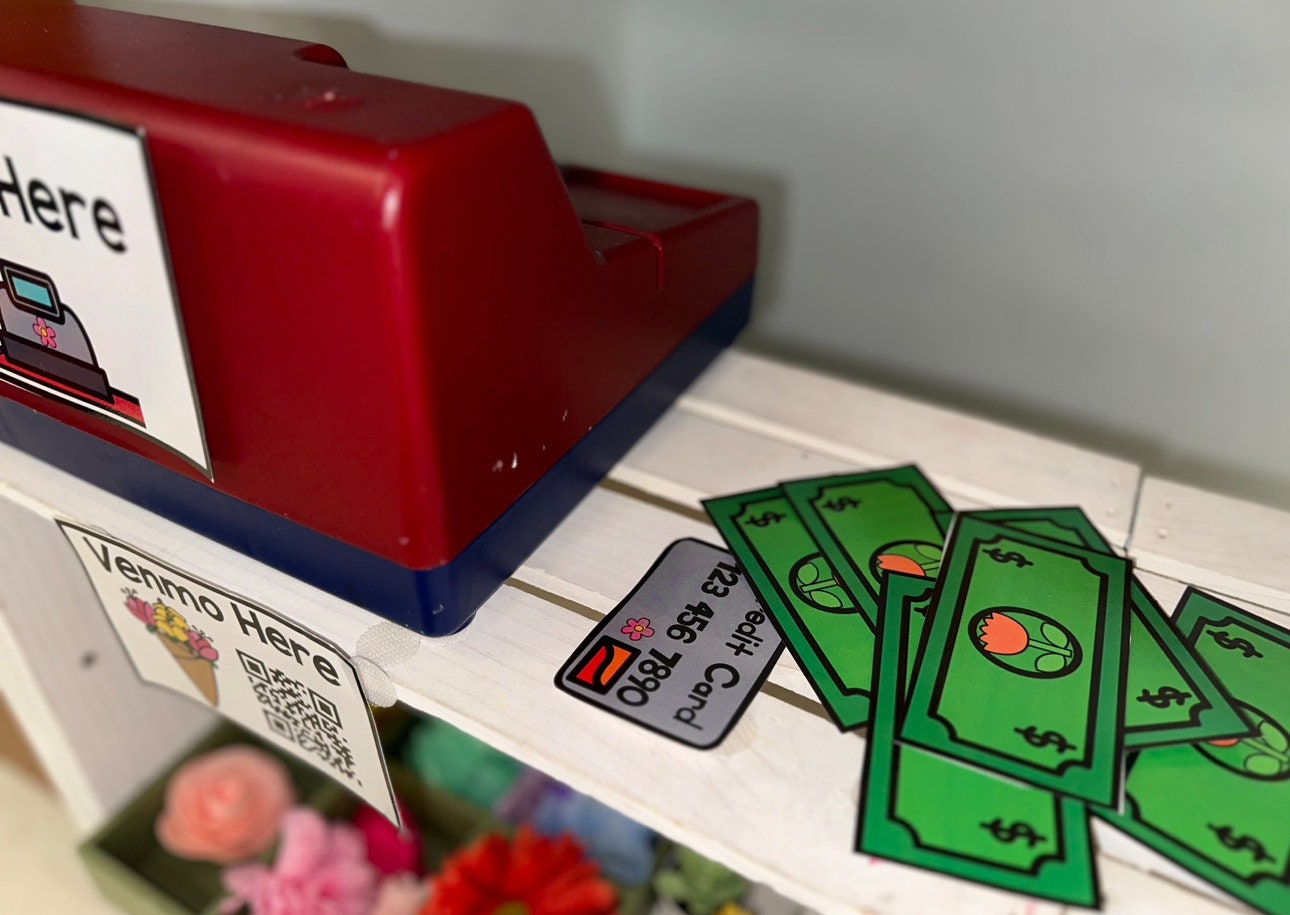 Flower Shop Dramatic Play Printables: Preschool Garden Center (PDF) - Etsy