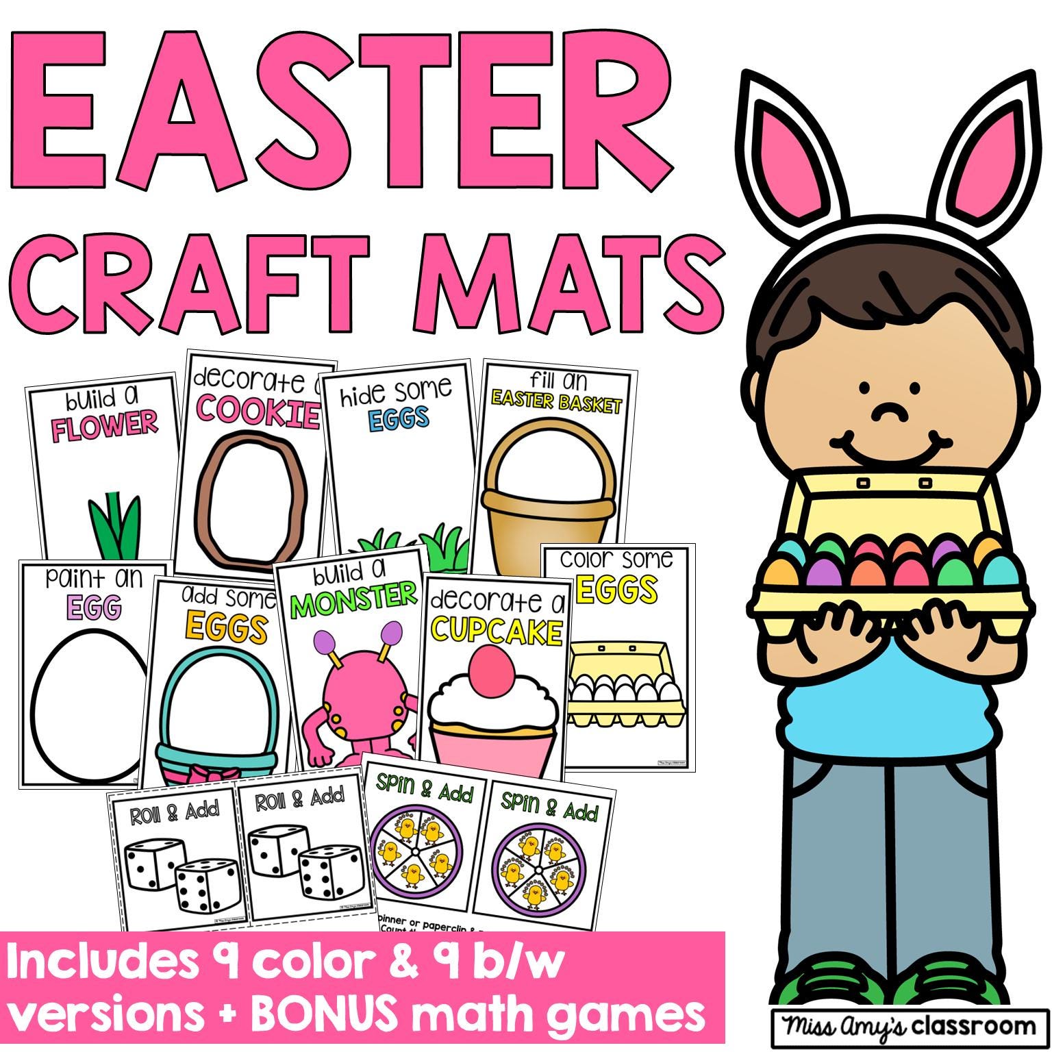 Easter Activities for Preschool & Kindergarten | Spring Dramatic Play ...