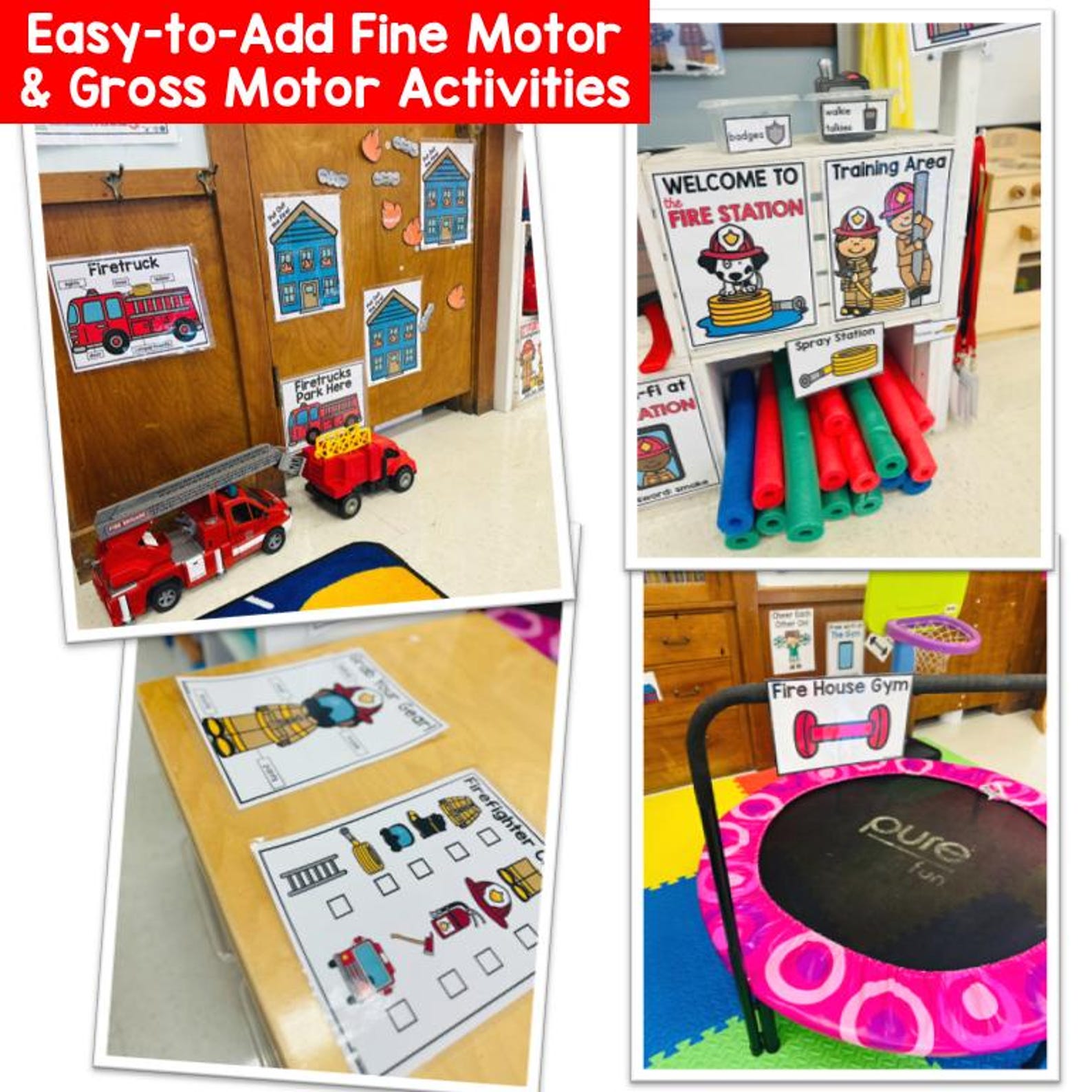 Fire Station Dramatic Play Center - Firefighter & Fire Safety ...