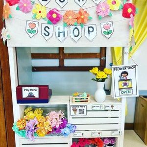 Flower Shop Dramatic Play Printables for Preschool & Homeschool ...