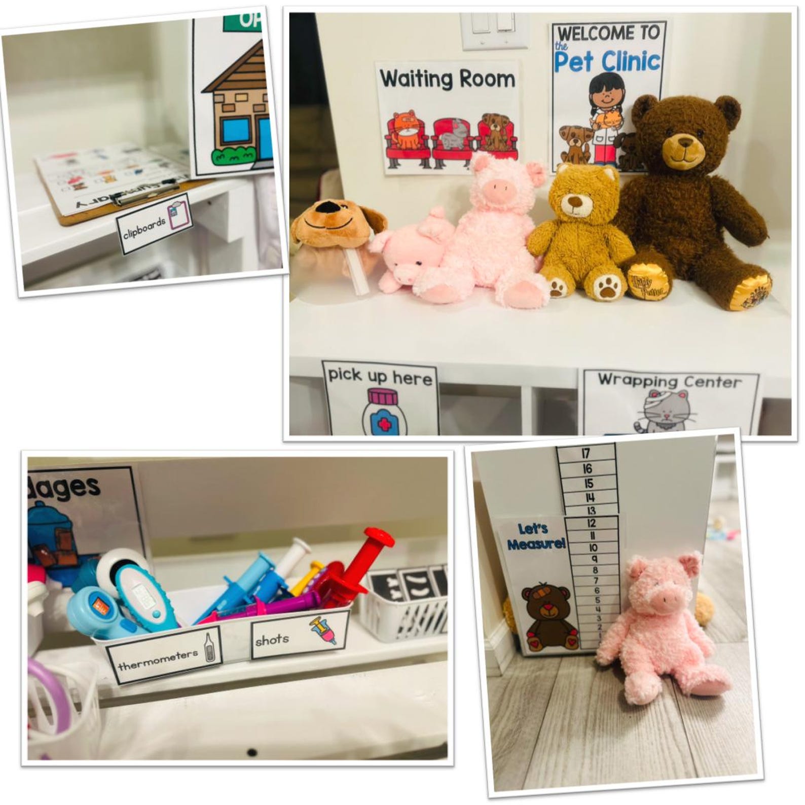 Dramatic Play Vet Printables - Pretend Play Pet Clinic for Preschool ...