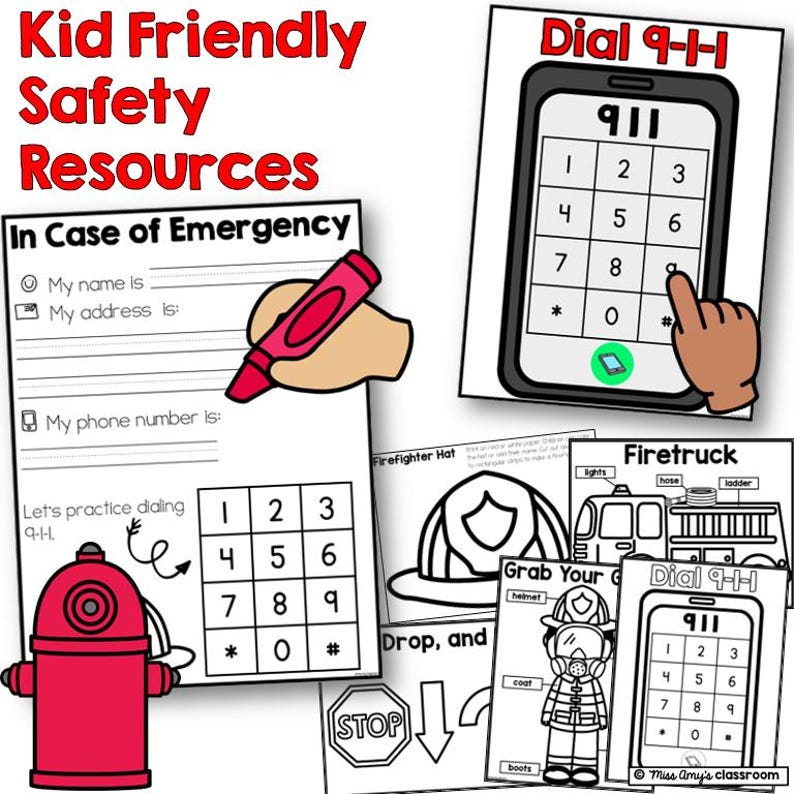 Fire Station Dramatic Play Center - Firefighter & Fire Safety ...