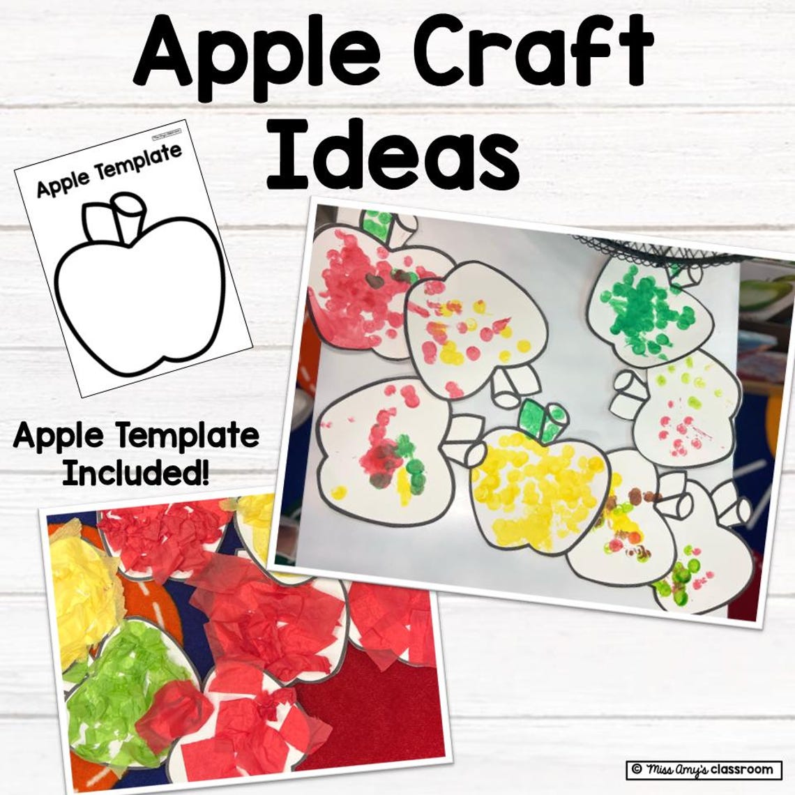 Apple Stand Dramatic Play Printables: Fall Preschool Activity (PDF ...