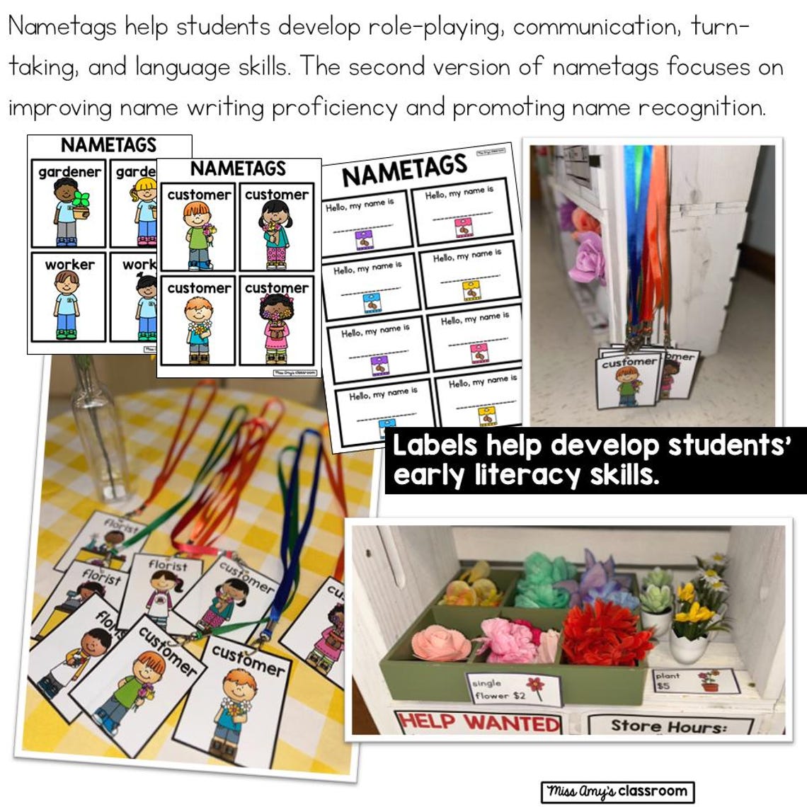 Garden Center Dramatic Play: Spring Pretend Play (printable) - Etsy