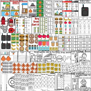 Fire Station Dramatic Play Center - Firefighter & Fire Safety ...