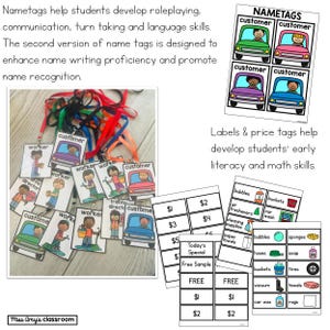 Car Wash Dramatic Play Printables: Pretend Play Props (90+ Pages) - Etsy