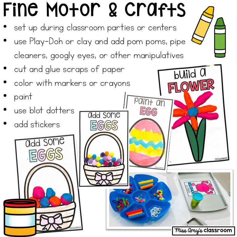 Printable Easter Play-doh Mats: Spring Math Games & Crafts (PDF) - Etsy