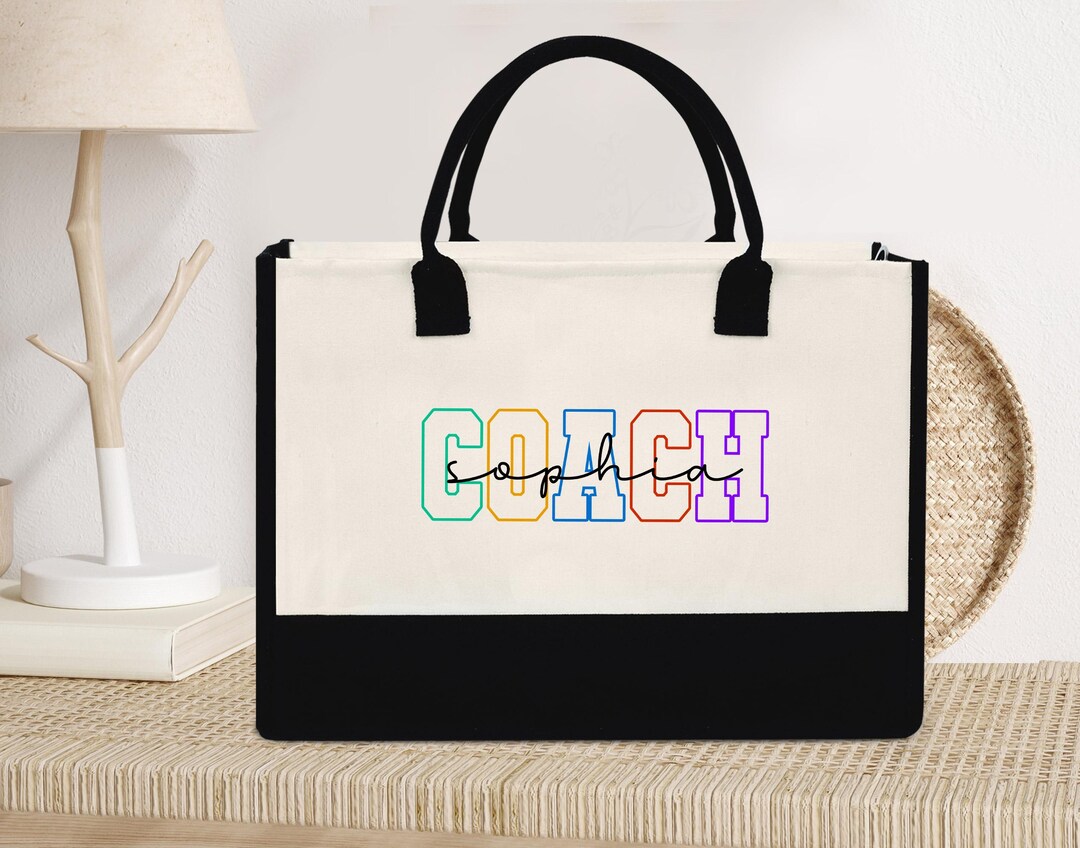Coach Gift, Cheerleading Coach Gifts, Cheer Coach Tote Bag, Thank You ...
