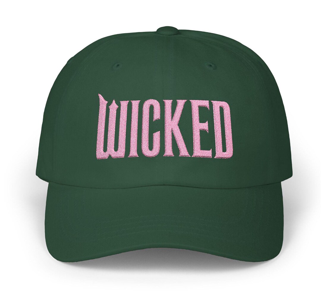 Embroidered Wicked Dad Hat, Wicked the Movie Musical Merch, Defying ...