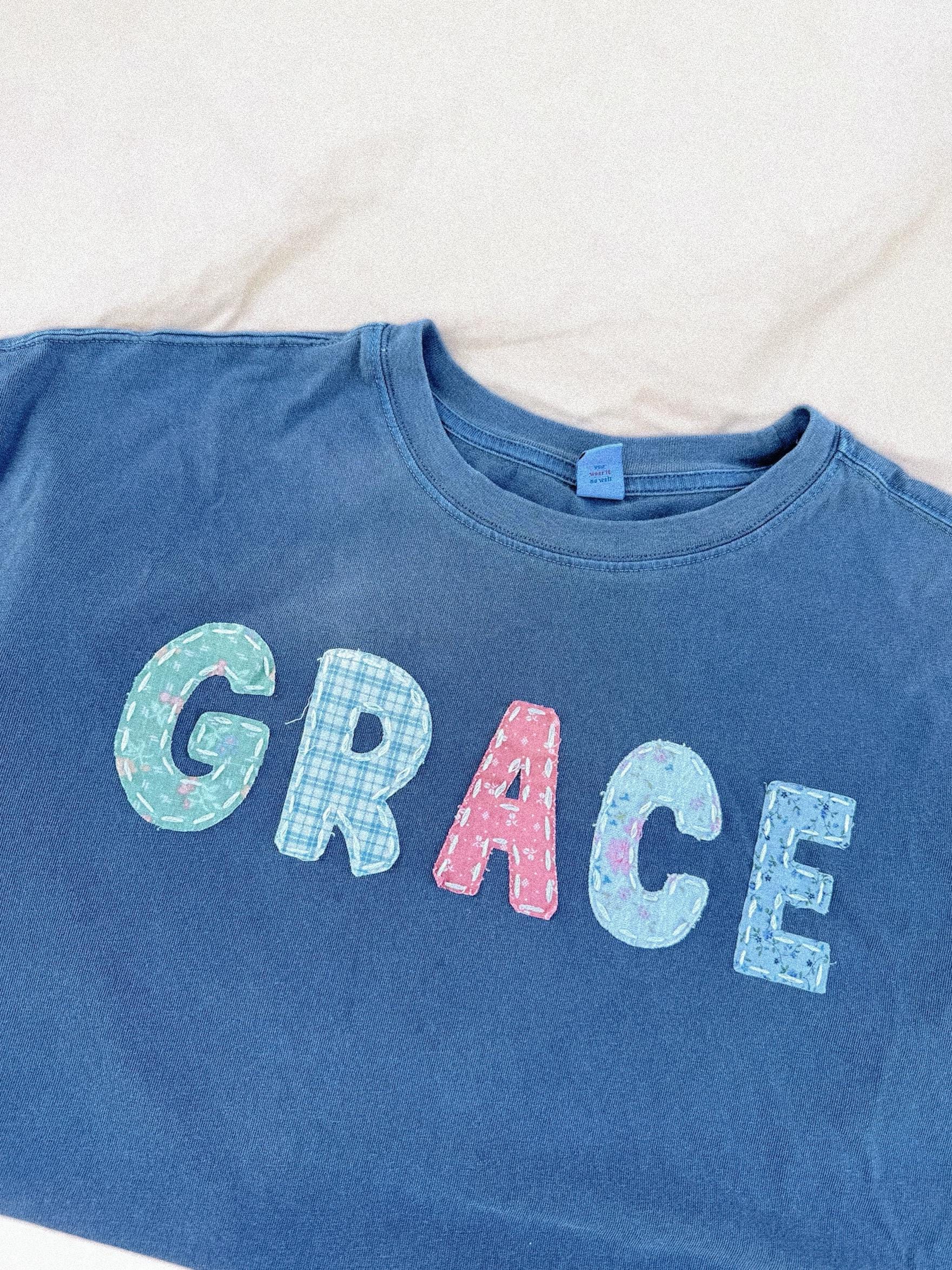 Hand-stitched Patchwork T-shirt - Etsy