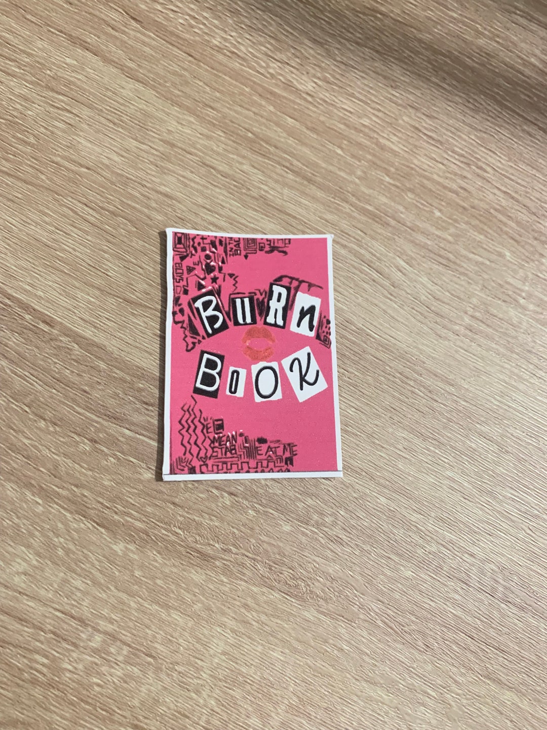 Burn Book Sticker - Inspired by Mean Girls - Etsy