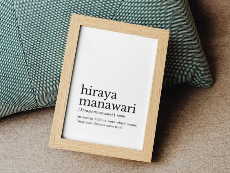 HIRAYA MANAWARI | Filipino Art | Tagalog Expression | Filipino Phrases ...