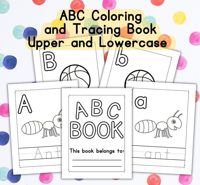 ABC Phonics Tracing, Preschool Kindergarten Handwriting, Handwriting ...