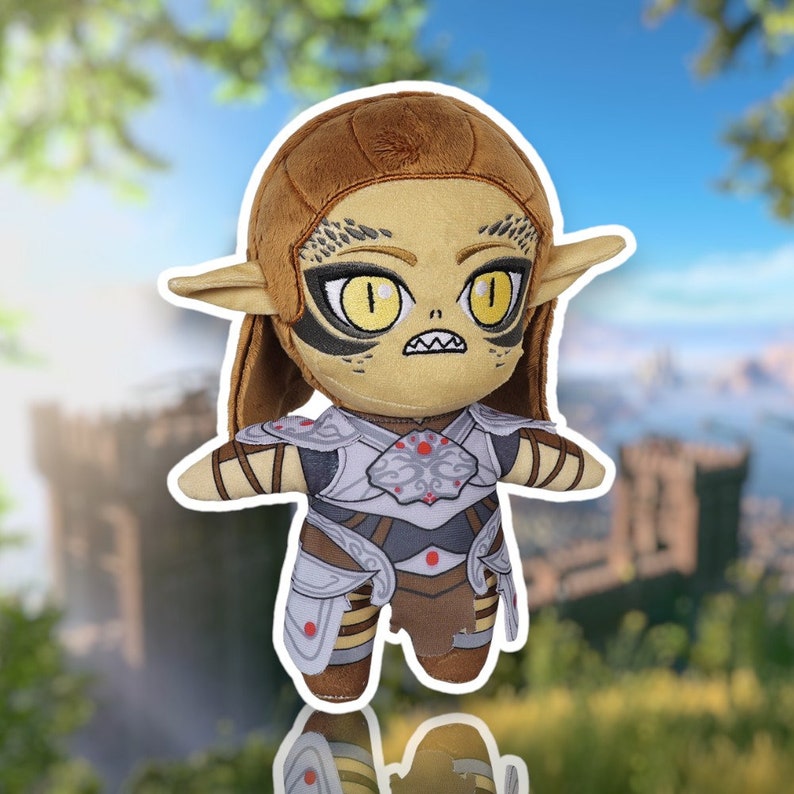 Lae'zel Plush DND Plushie's BG3 Plushies Videogame Plushies Gift for ...