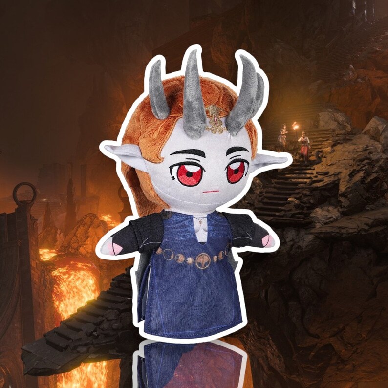 Mizora Plush DND Plushie's BG3 Plushies Videogame Plushies Gift for ...