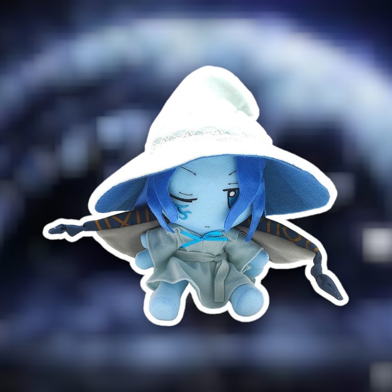 Elden Ring Ranni Plush the Snow Witch Ranni Cute Plushie Kawaii Chibi ...