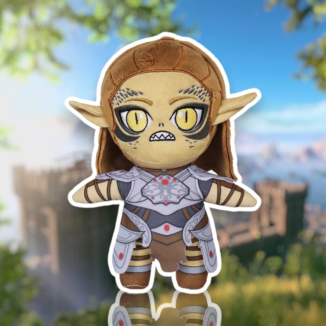 Laezel Plush Dnd Plushies Bg3 Plushies Videogame Plushies T For Gamer Baldurs Gate Laezel