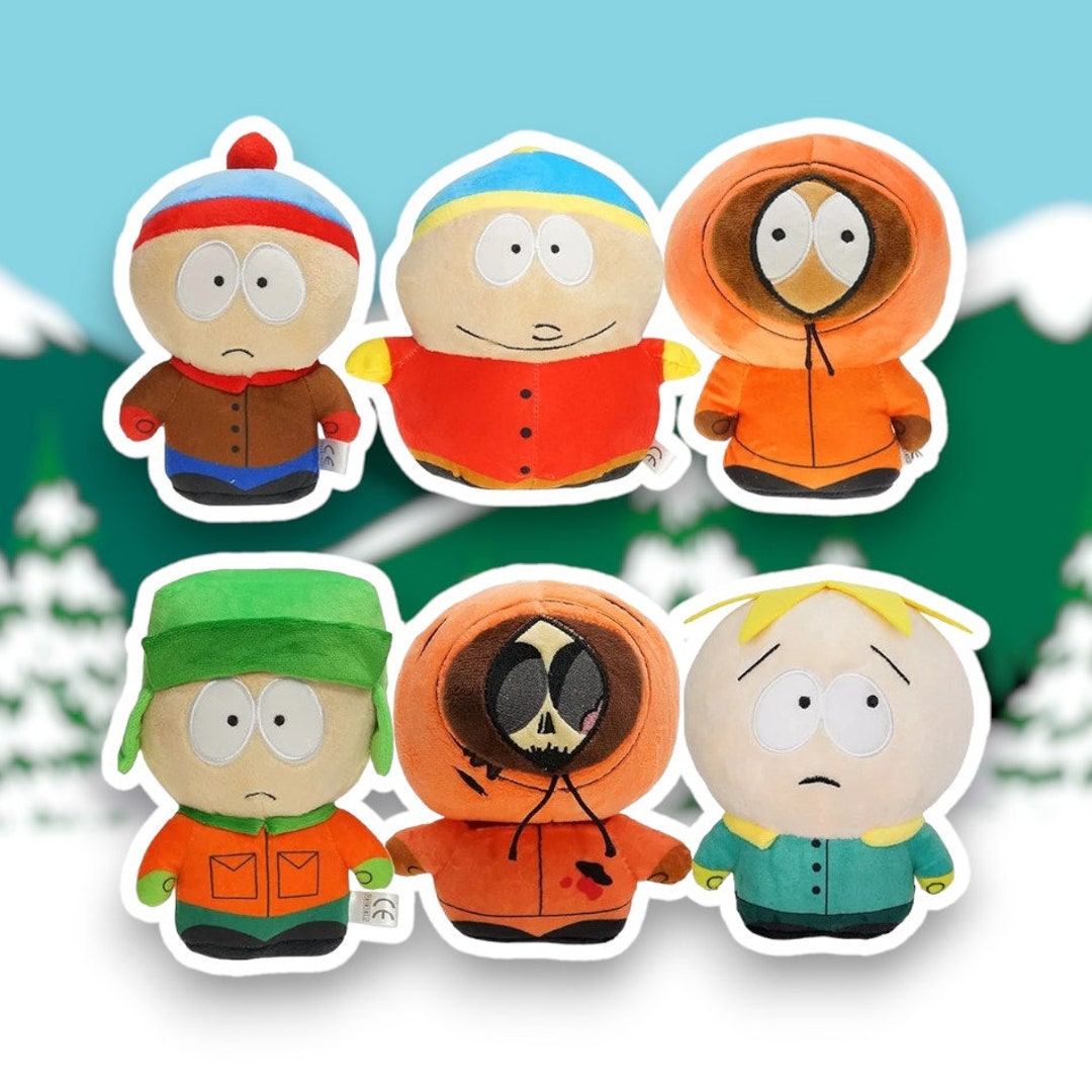 South Park Plushies Cute Kawaii Chibi South Park Cartman Kenny Stan ...