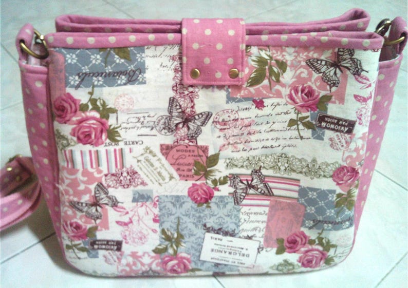 Shoulder Bag Pattern, PDF Bag Pattern, Handmade Bag Pattern - Etsy