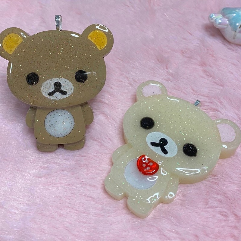 Rilakkuma Keychain - Etsy