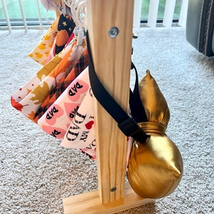 Dog Bandana Rack/holder, Pet Accessory Organizer Store Display, Bandana ...