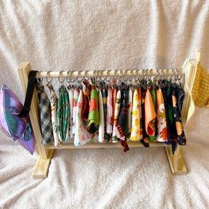 Dog Bandana Rack/holder, Pet Accessory Organizer Store Display, Bandana ...