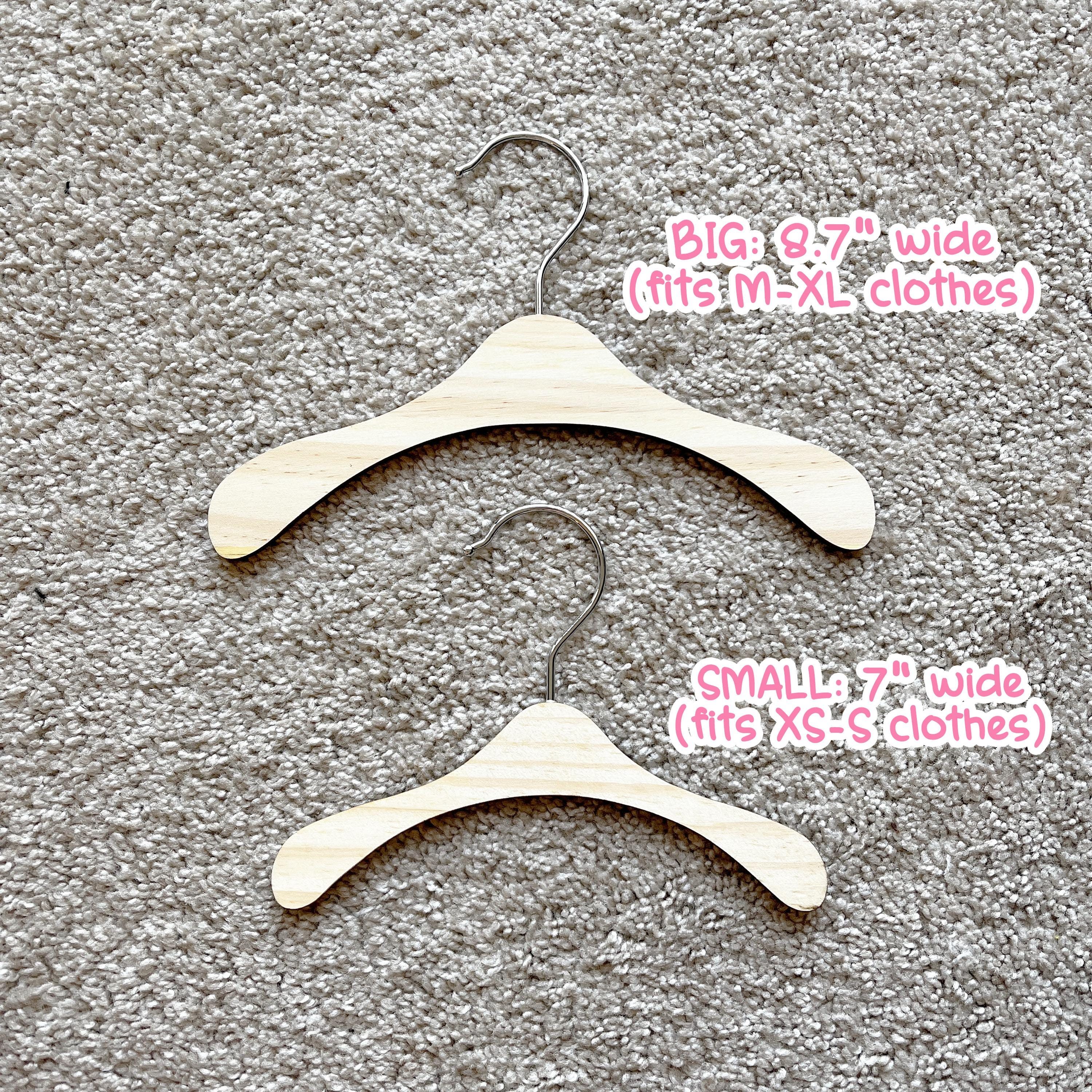 Dog Clothes Small Hangers, Dog Bandana Extra Clips, Pet Clothing ...