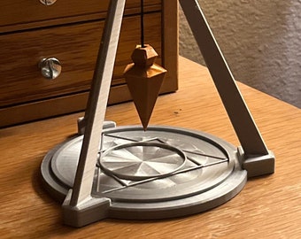 Handmade portable Wooden Pendulum Tripod Display Stand for Use With Any ...