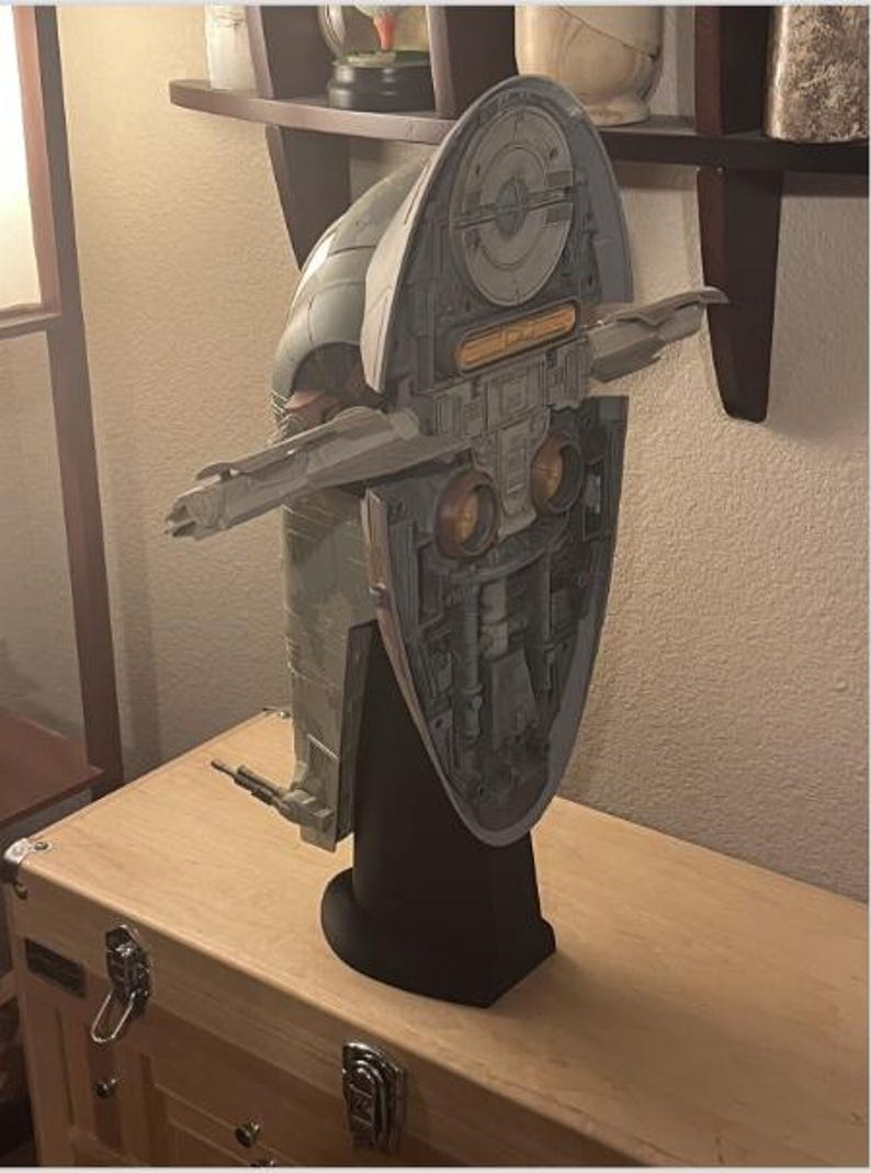 3D Printed Star Wars Slave 1 Ship Display Stand (various Models) (3D ...