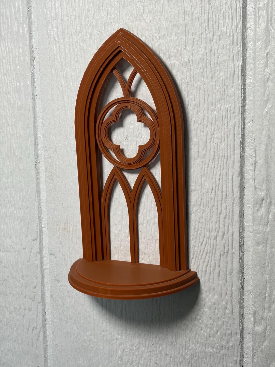 Gothic Arch Wall Art Display Stand- 3D Printed Goth Relief Decor - Etsy