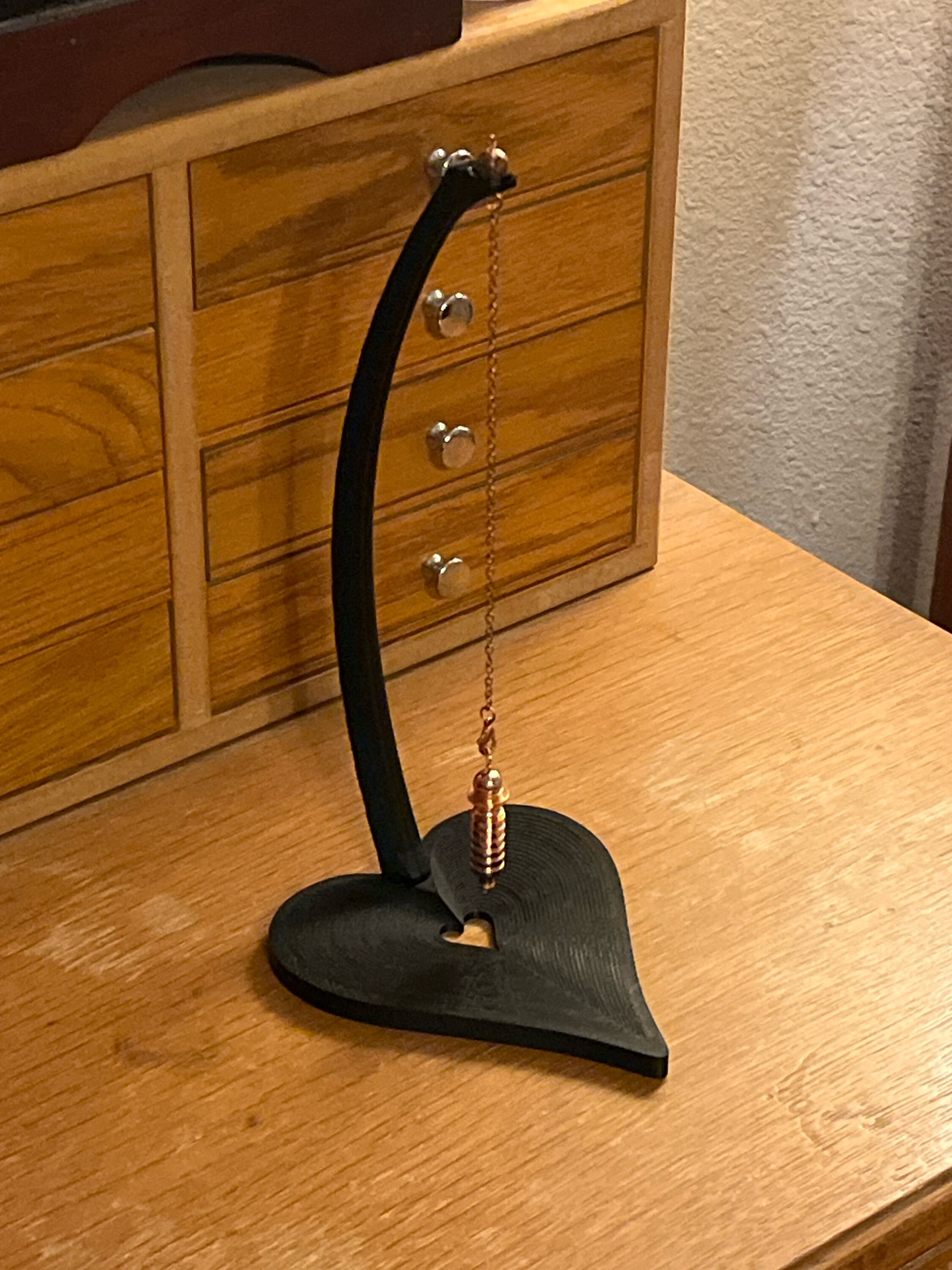 Heart Stand With Pendulum (3D Printed PLA Plastic) - Etsy