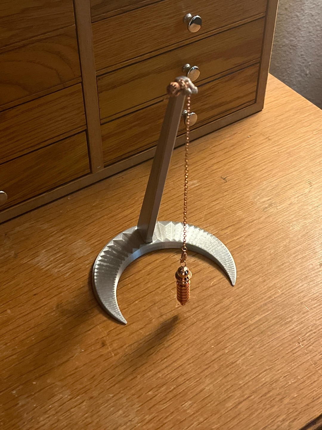 Moon Stand With Pendulum (3D Printed PLA Plastic) - Etsy