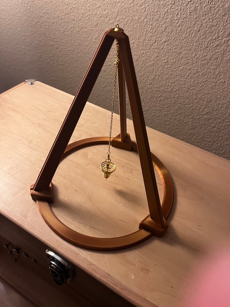 Small Open Tripod Stand With Pendulum - Etsy