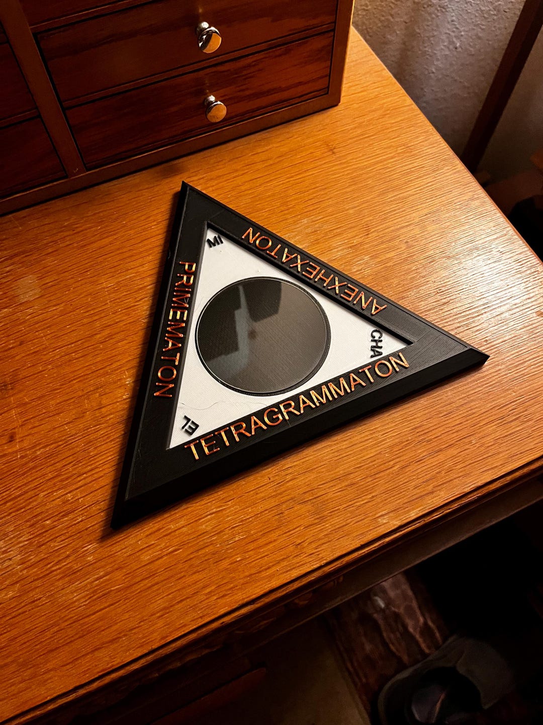 Triangle of the Art (3D Printed PLA Plastic) - Etsy