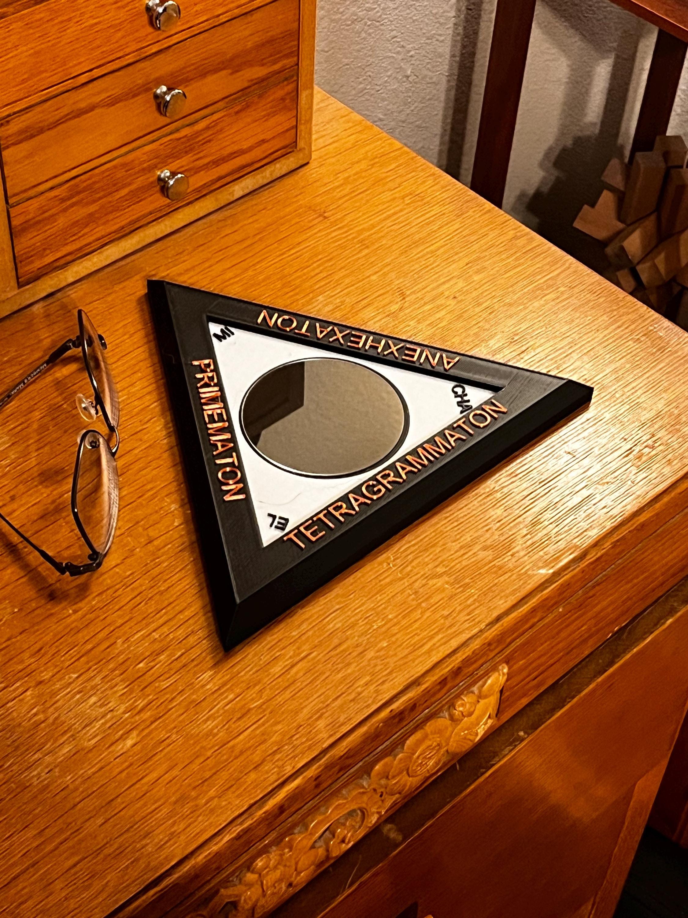 Triangle of the Art (3D Printed PLA Plastic) - Etsy