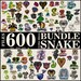 600 Files Amazing Snake Bundle, Snake SVG Bundle, Snake PNG Bundle ...