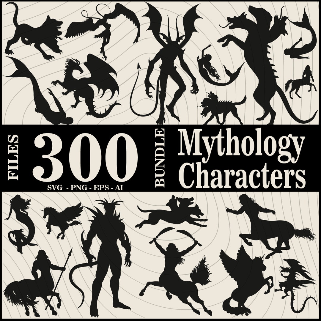 300 Files Amazing Mythology Character Svg, Greek Mythology, Greece ...