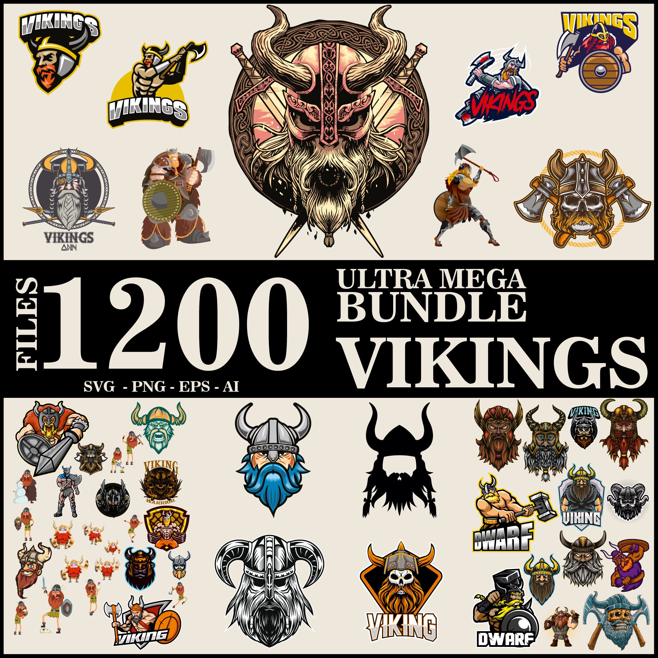 1200 Files Viking Svg Viking Svg Bundle Celtic Kont Svg Viking Design ...