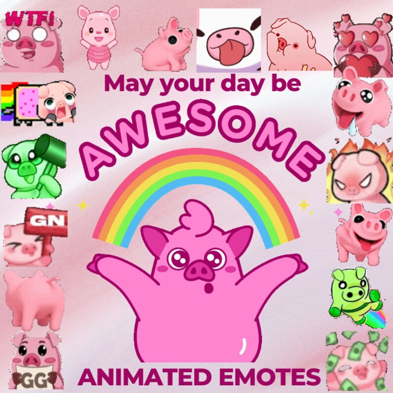 Random Animated Emotes - Etsy