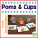 Visual Discrimination Poms & Cups Fine Motor Activity - Etsy