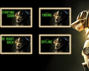 4 Animated Twitch Scenes Demon Slayer, Nezuko, Chibi Twitch, Youtube ...