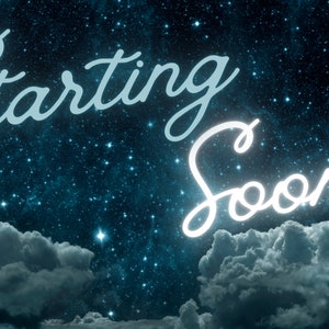4 Animated Twitch Scenes Neon, Clouds, Blue, Stars Twitch, Youtube ...